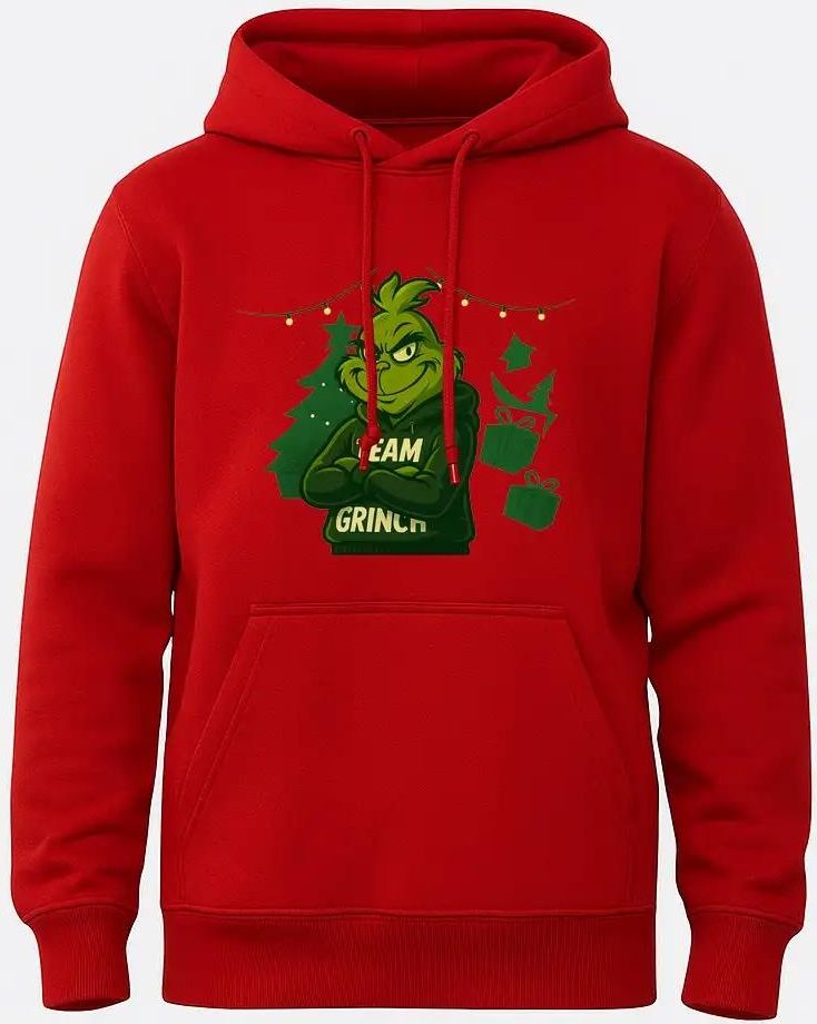 Team Grinch Bluza Z Kapturem Czerwona XXL - Ceny i opinie - Ceneo.pl