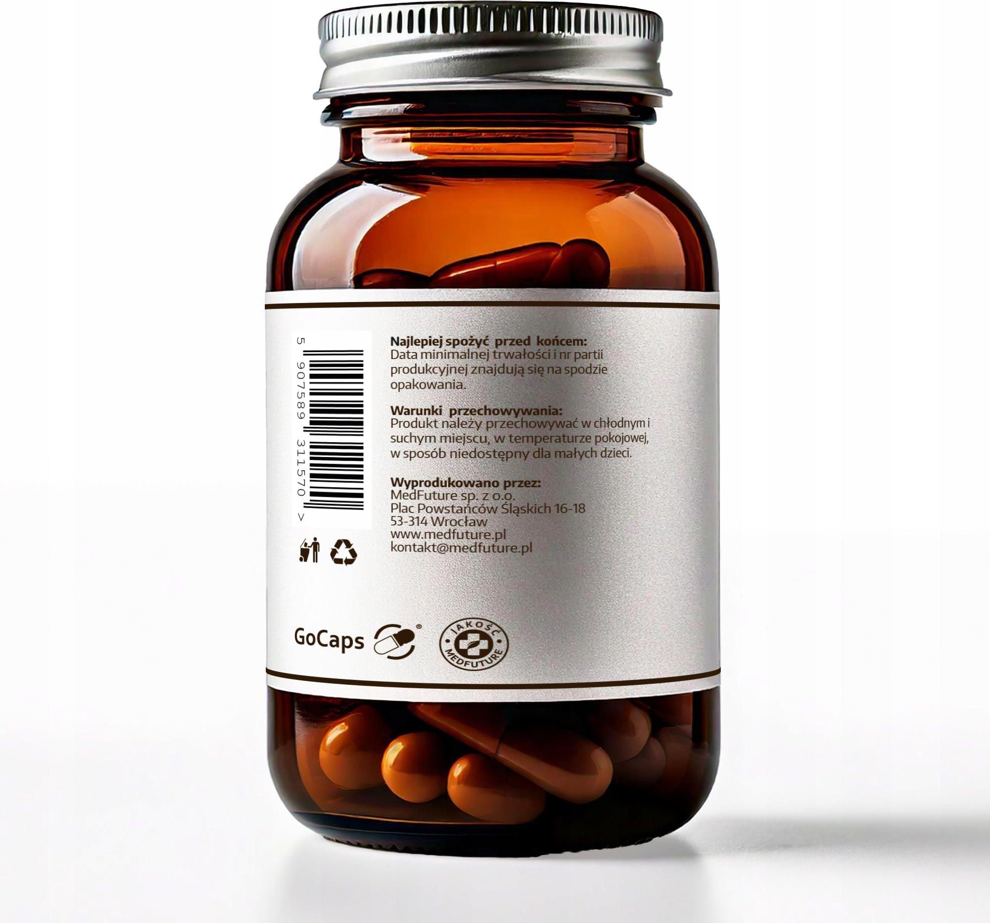 Pure Line Nutrition Morwa biała 500 mg 60Kaps. - Opinie i ceny na Ceneo.pl