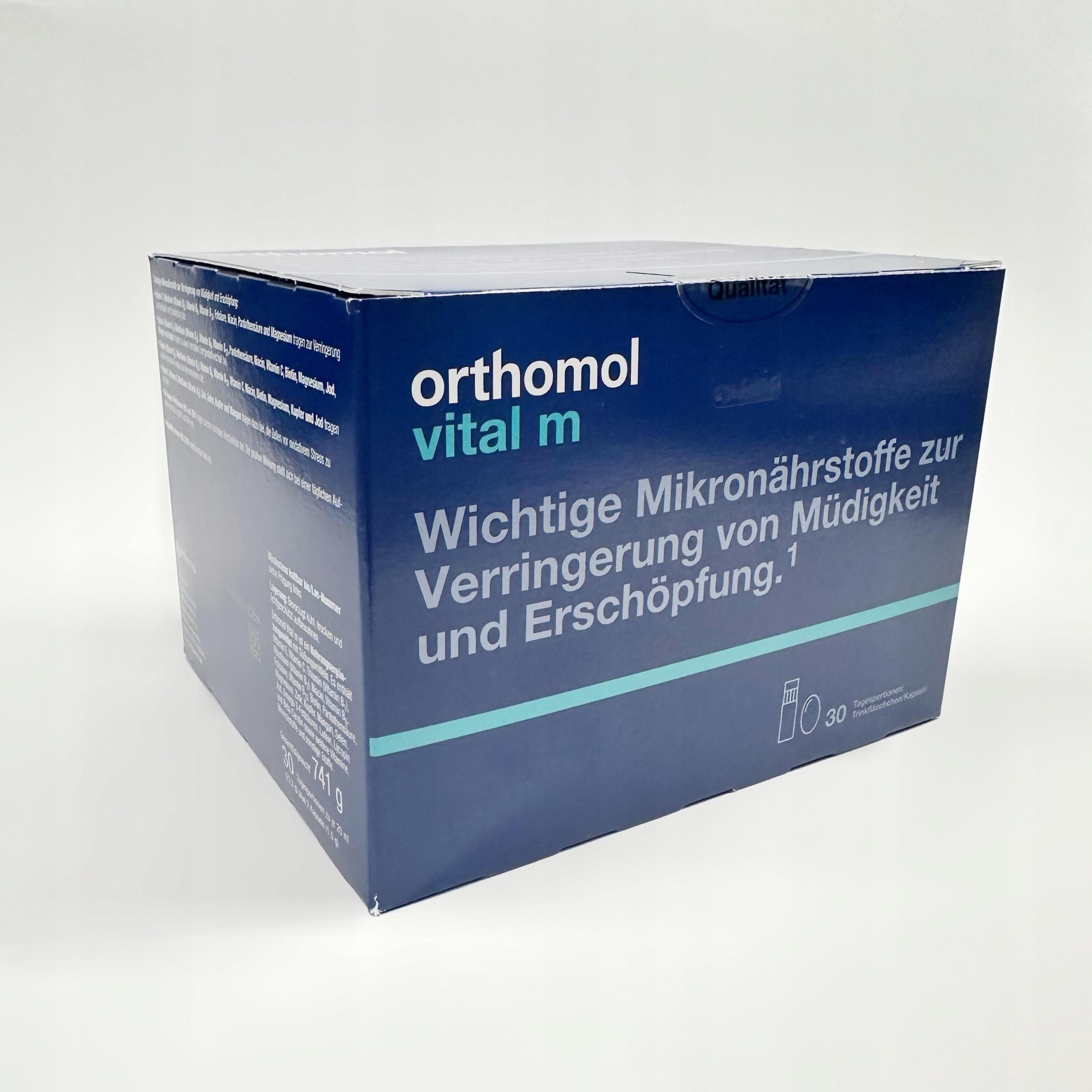 Orthomol Vital M 30 Ampułek - Opinie i ceny na Ceneo.pl