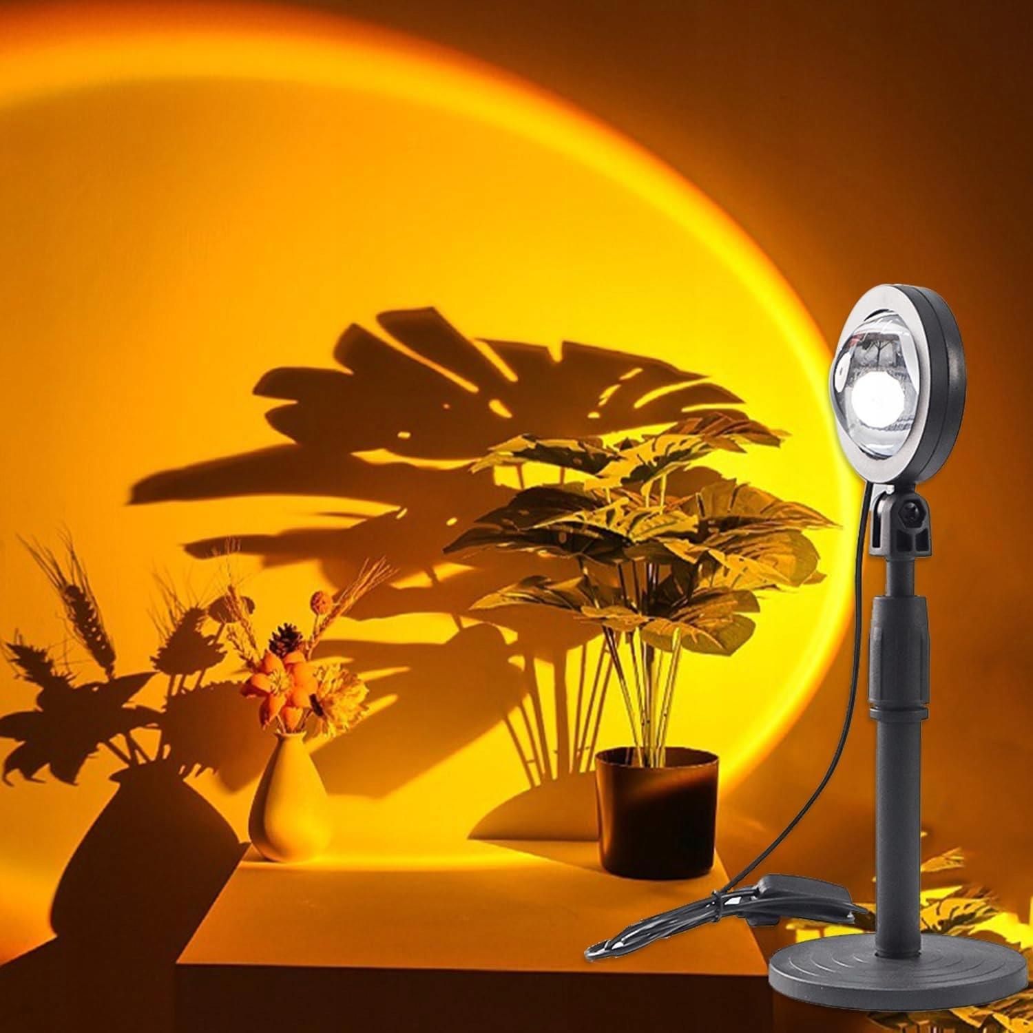 Lampa Lampka Projektor Led Lampa Projekcyjna Zachód Słońca Oświetlenie ...