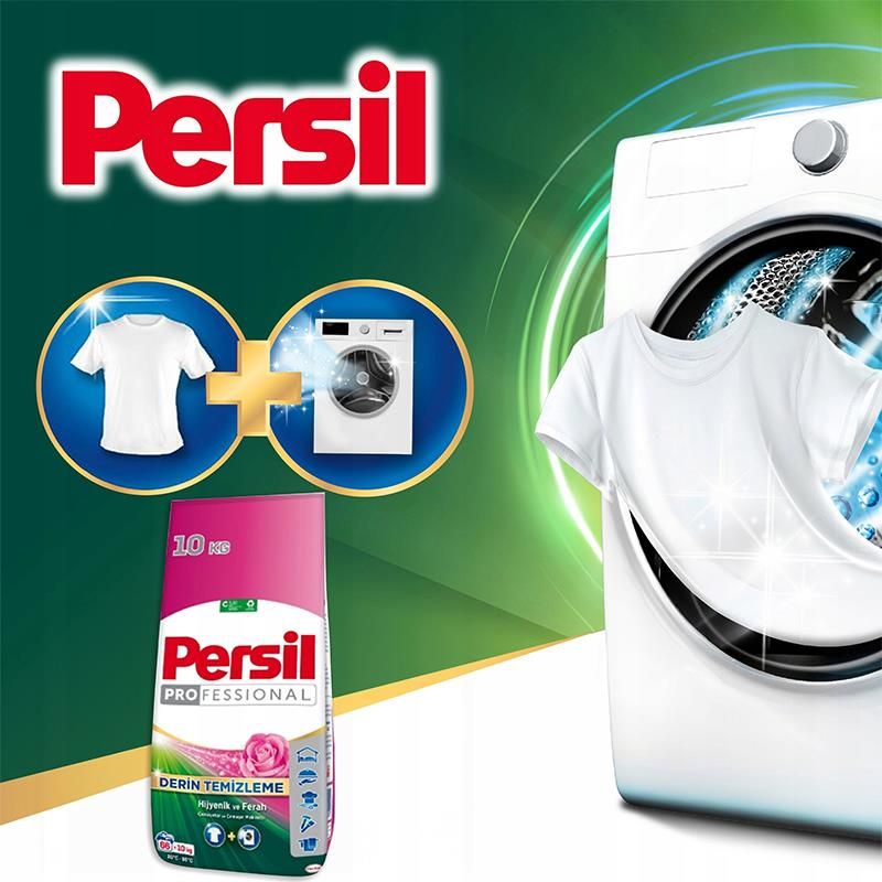 Persil Proszek Uniwersalny Do Prania Białych Tkanin 10kg Zapach Różany ...