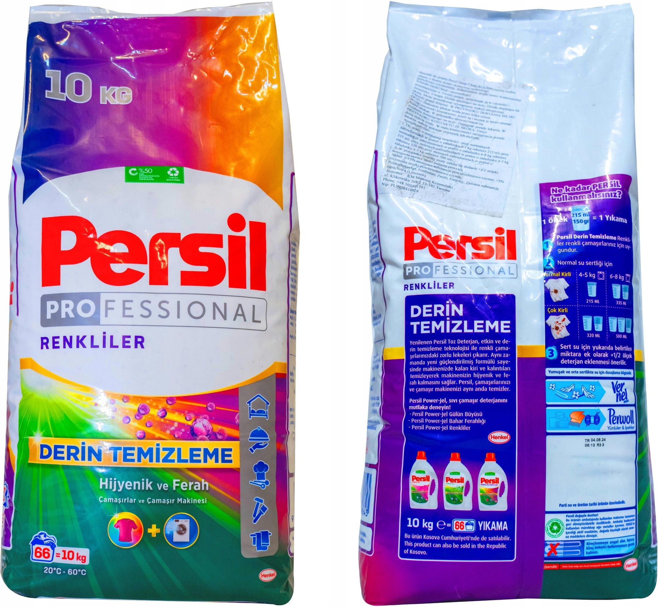 Persil Proszek Do Prania Deep Clean Skuteczny 10kg Koloru - Ceny i ...