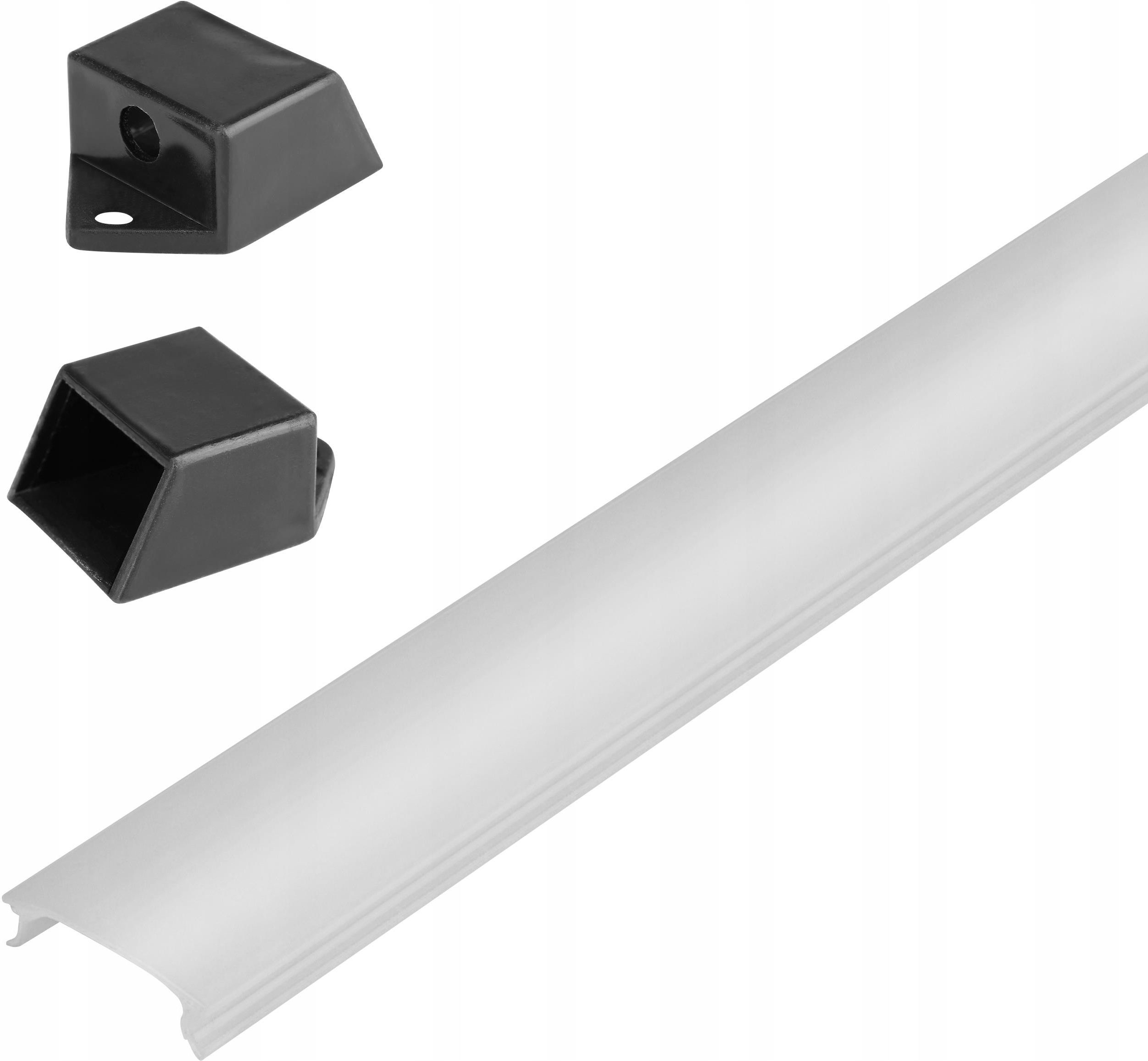 Masterled Profil Led Aluminiowy Nawierzchniowy Slim Do Taśmy Z Kloszem ...