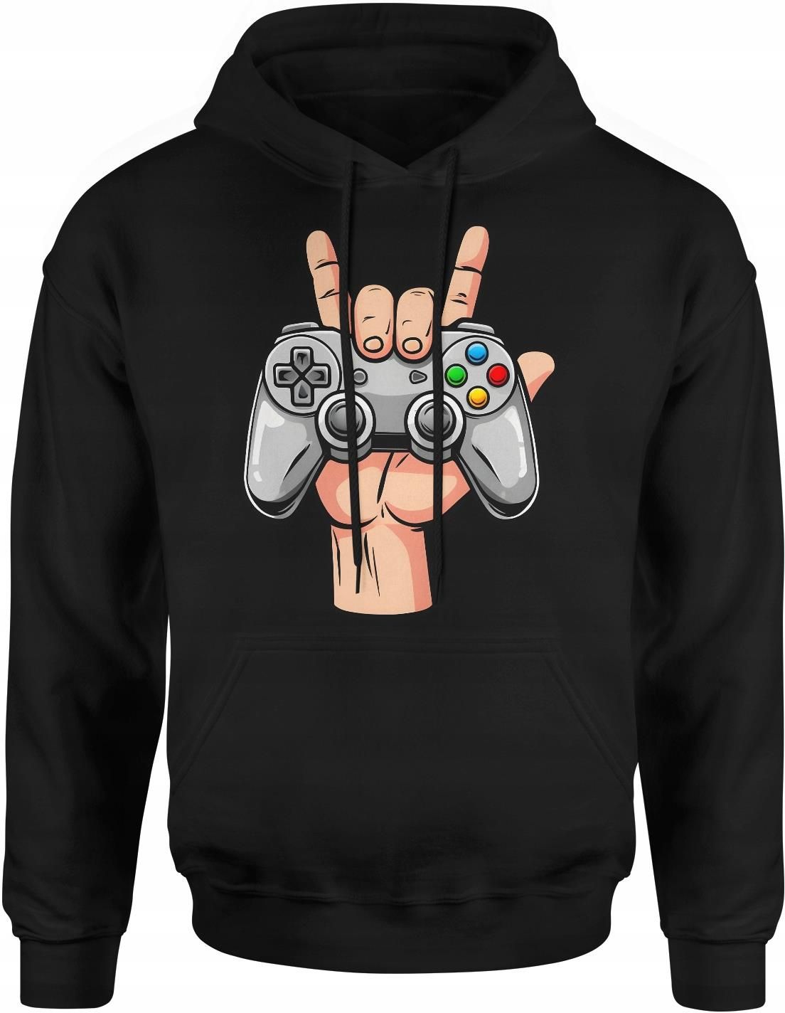 Bluza Męska Nadruk Pad Do Gier Kontroler Gamer Dla Gracza L - Ceny i ...