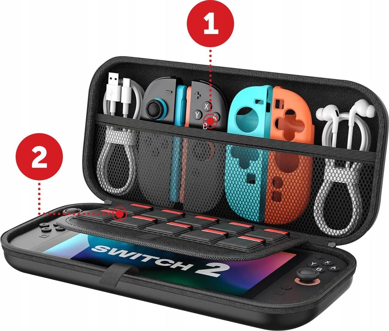 Armorcase Etui Do Konsoli Nintendo Switch 2 Czarne E1702 - Ceny i ...