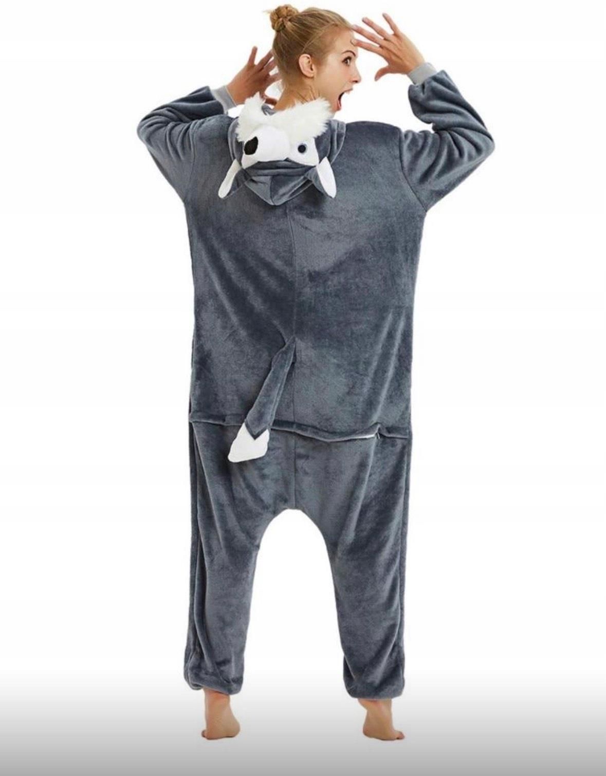 Pies Piesek Piżama Kombinezon Przebranie Strój Kigurumi Husky M - Ceny ...