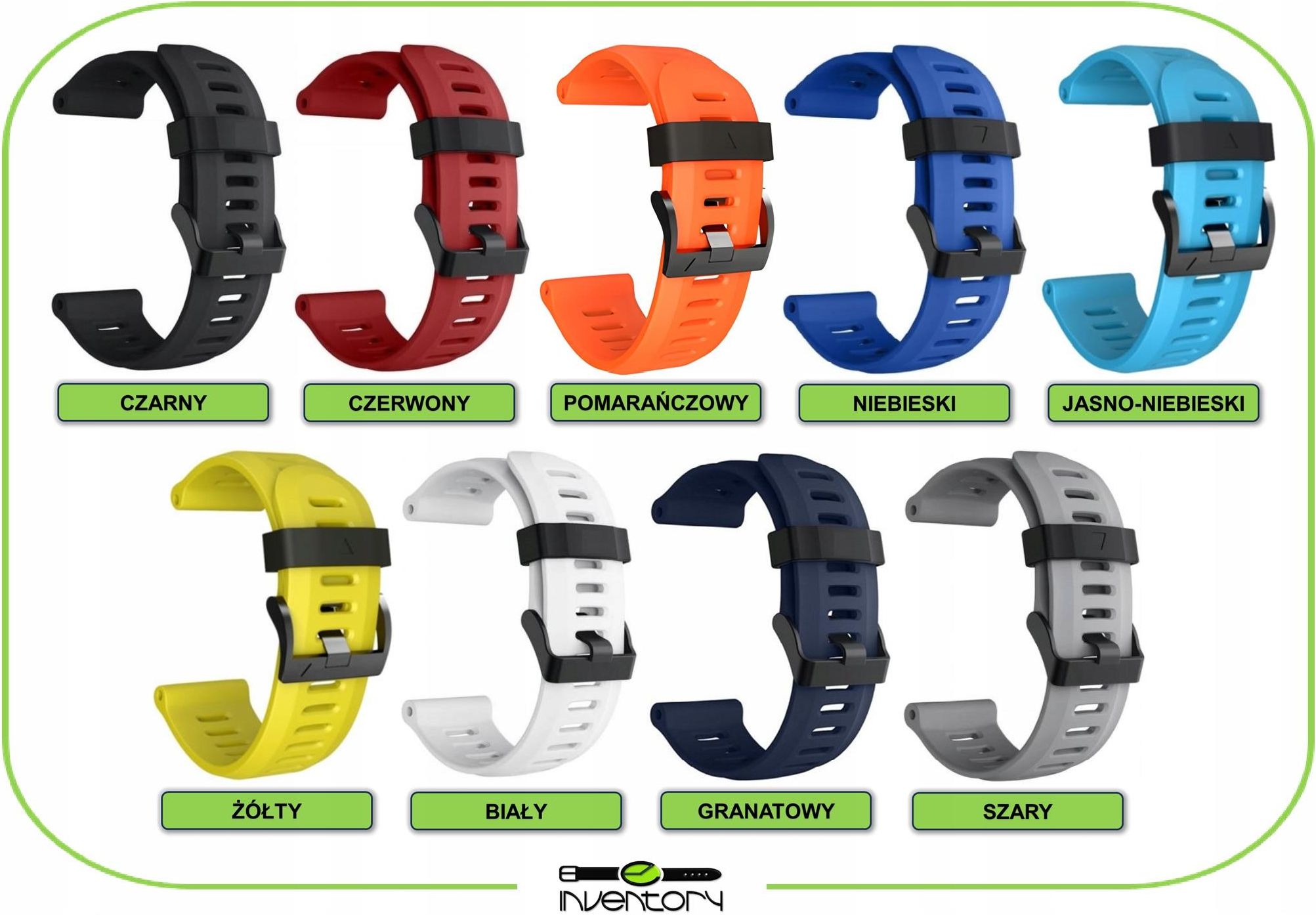 E-Inventory Pasek Quickfit Do Garmin Fenix 3 5X 6X 7X 8 51mm Pro Solar ...