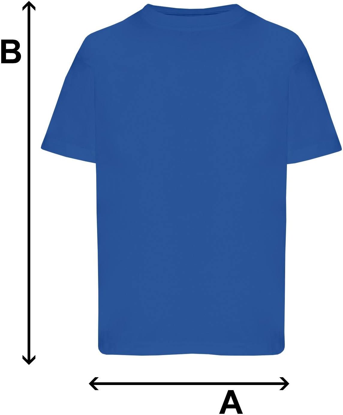 Koszulka Dziecięca T-shirt Dla Dziecka Bawełniana Niebieska 134-140 ...