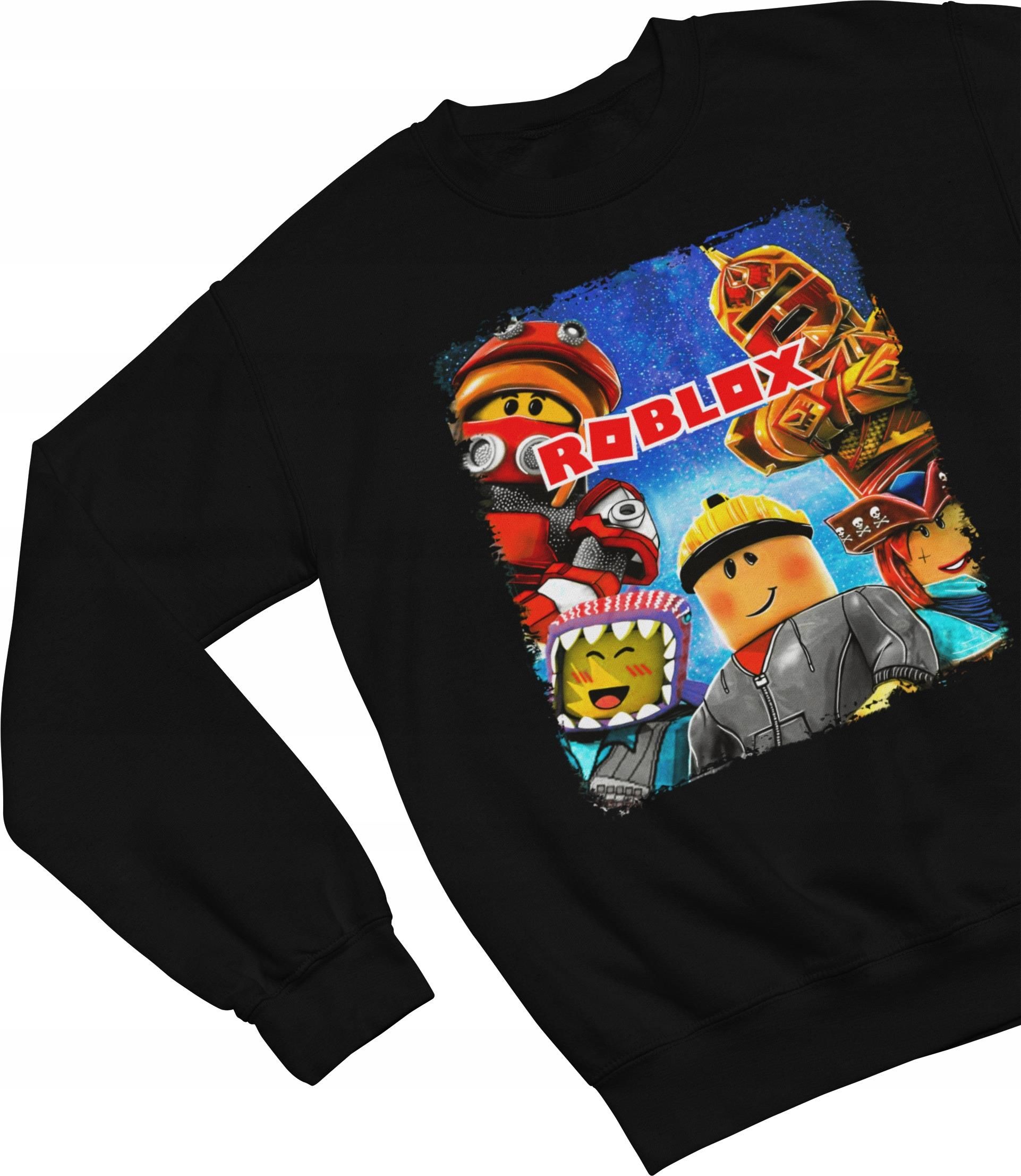 Bluza Roblox Dziecięca Bez Kaptura Czarna 140 CM 9-11 Lat WZ2 - Ceny i ...