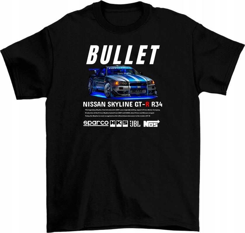 Zestaw Kubek Koszulka Nissan SkyLine Gt-r R34 Bullet Gotowy 152 - Ceny ...