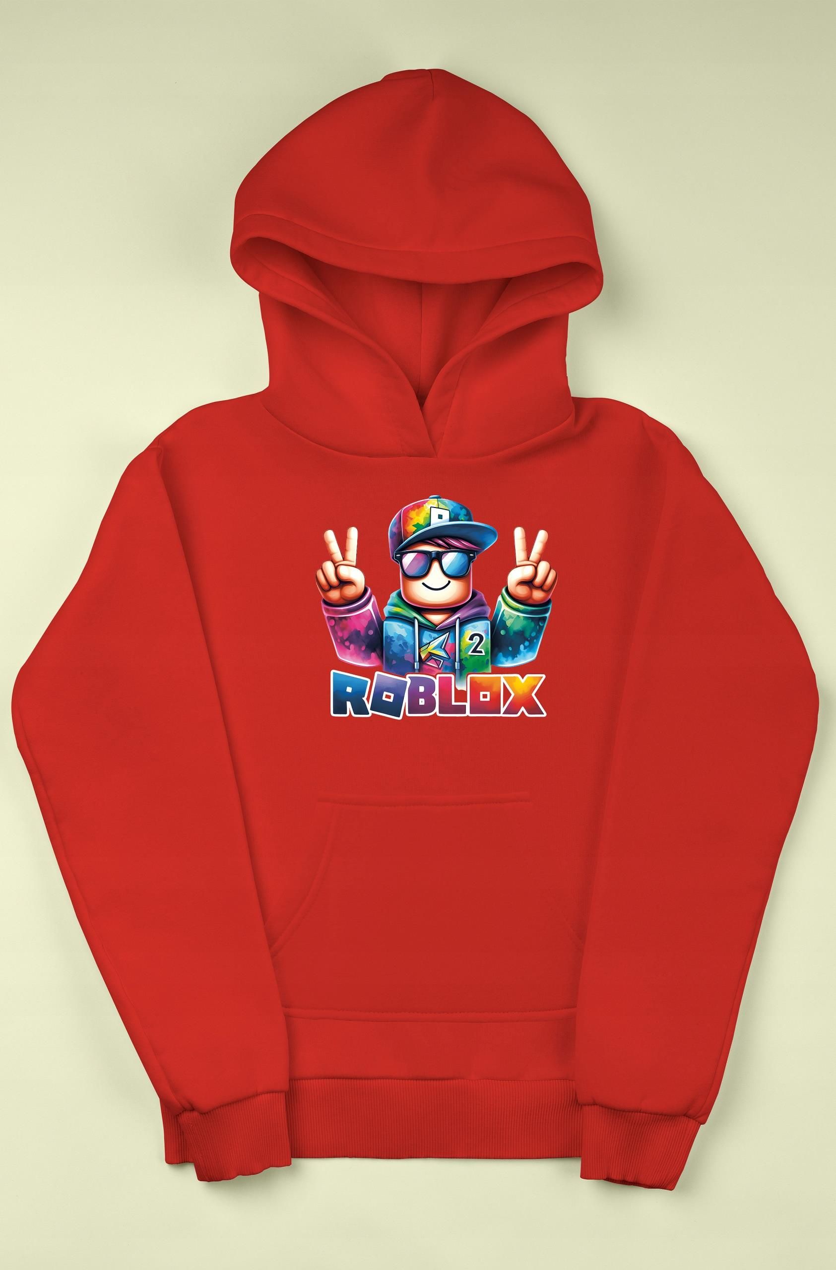 Bluza Dziecięca Roblox 134-140 Z Kapturem Bawełniana Jakość - Ceny i ...