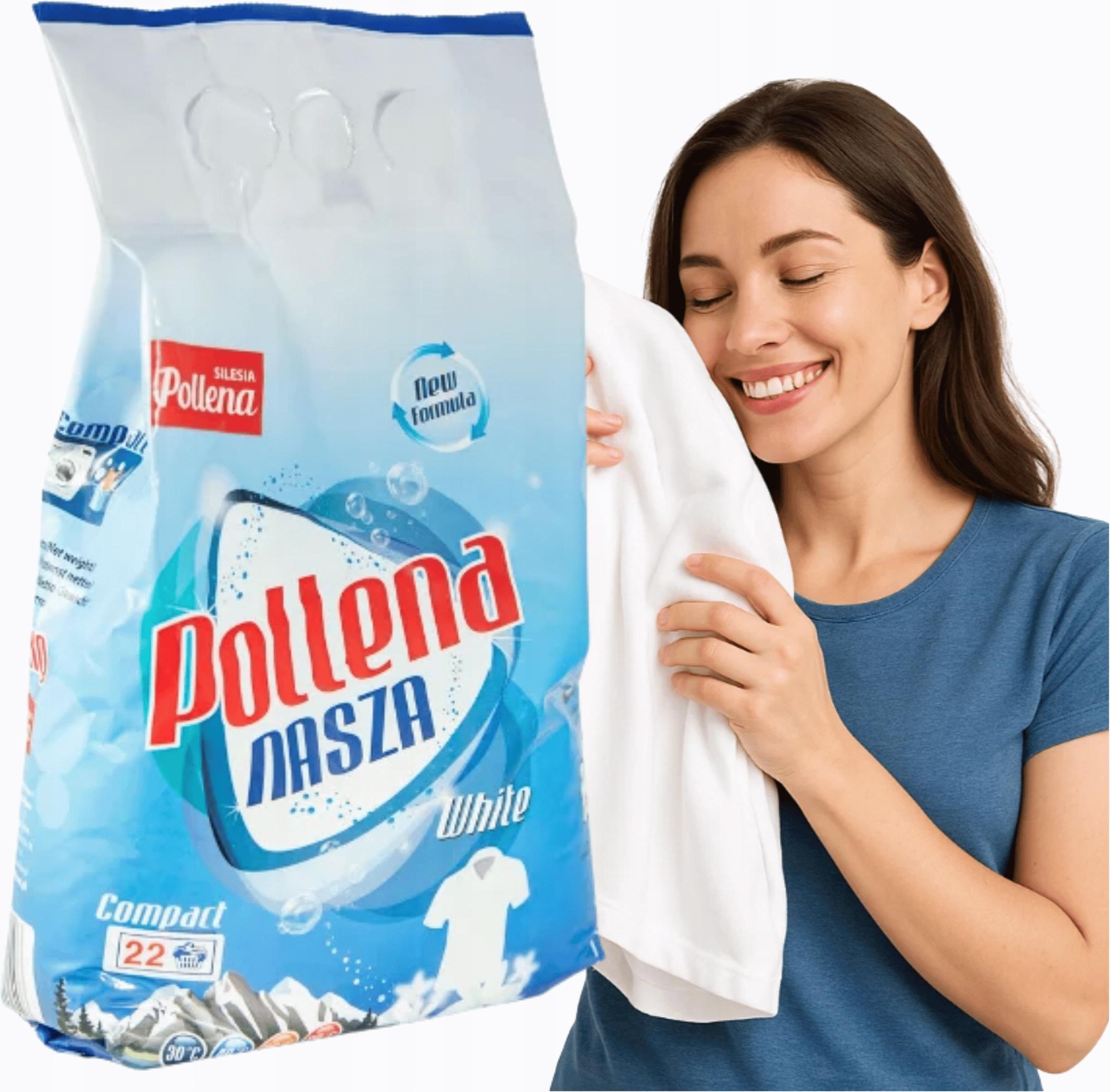 Pollena Proszek Do Prania Nasza Białego 1,5kg Skuteczne Pranie - Ceny i ...
