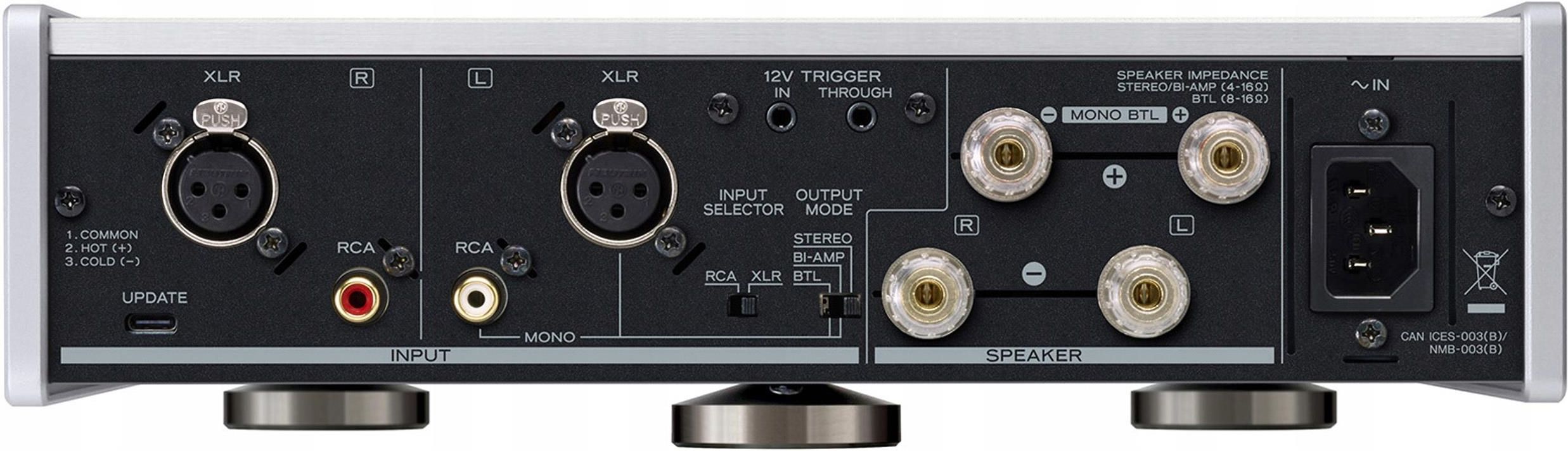Wzmacmiacz audio Teac Ap-507 Wzmacniacz Końcówka Mocy Stereo Bi-Amp Btl ...