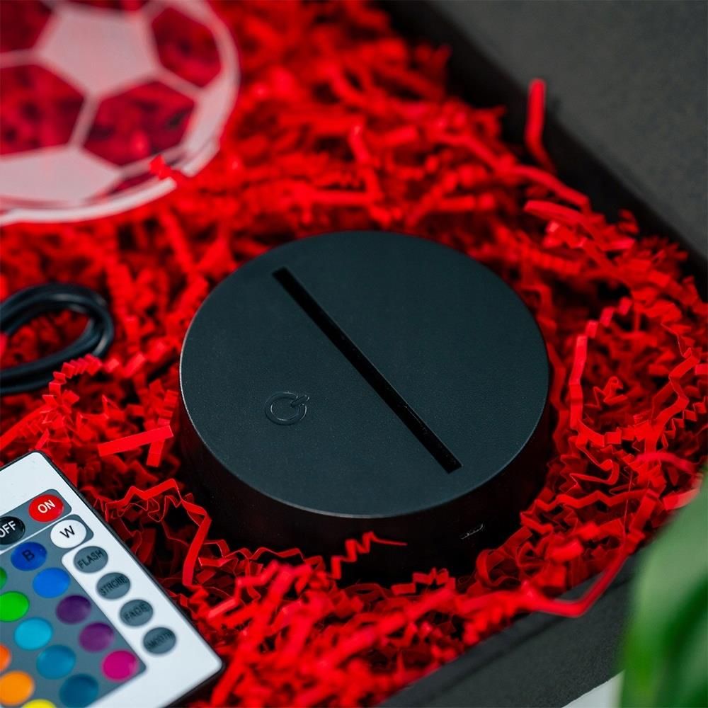 Led Będę Orać dla Rolnika Farmera Statuetka Traktor Pług Lampka Usb ...