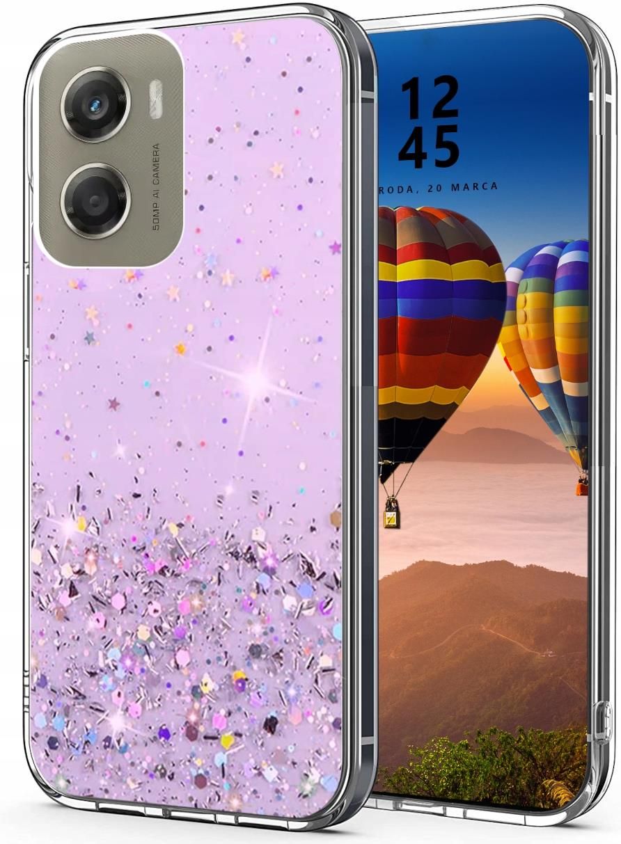 Bbe Etui Glitter Do Motorola G06 Power Shining Color Brokat Case - Etui ...