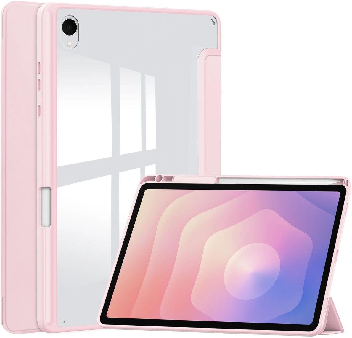 Etui do tabletu Bizon Galaxy Tab S11 Różowy BCTCMLGALTABS11PN - Opinie ...