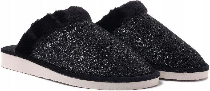 Kapcie damskie Meteor 105 Brokat czarny r38 - Ceny i opinie - Ceneo.pl