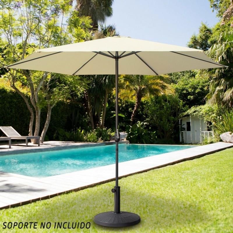 Parasol ogrodowy Aktive Umbrella Cream 300cm 300x245x300cm - S8901171 (BBS8901171) - Ceny i ...