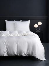 Spod Igły I Nitki Pościel Jedwabna 220X200 Jedwab Morwowy Biała ...