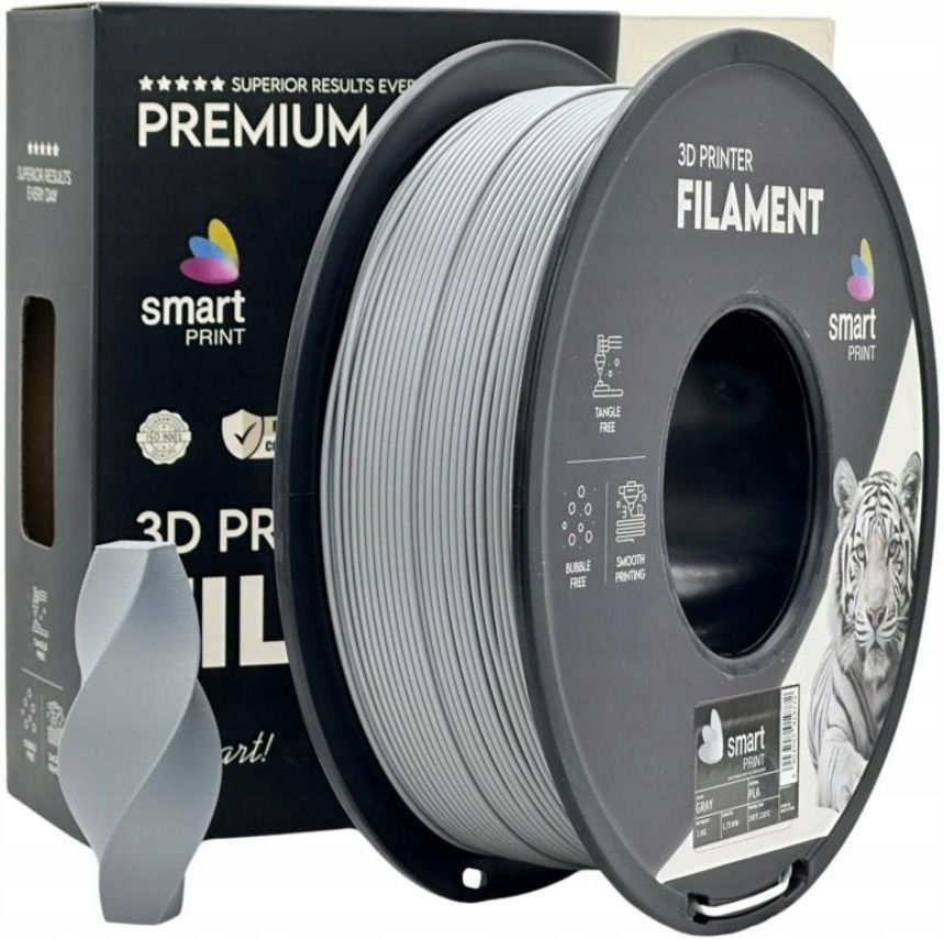 Filament Imagine Filament Smart Print Pla Gray do druku 3D szary 1.75mm ...