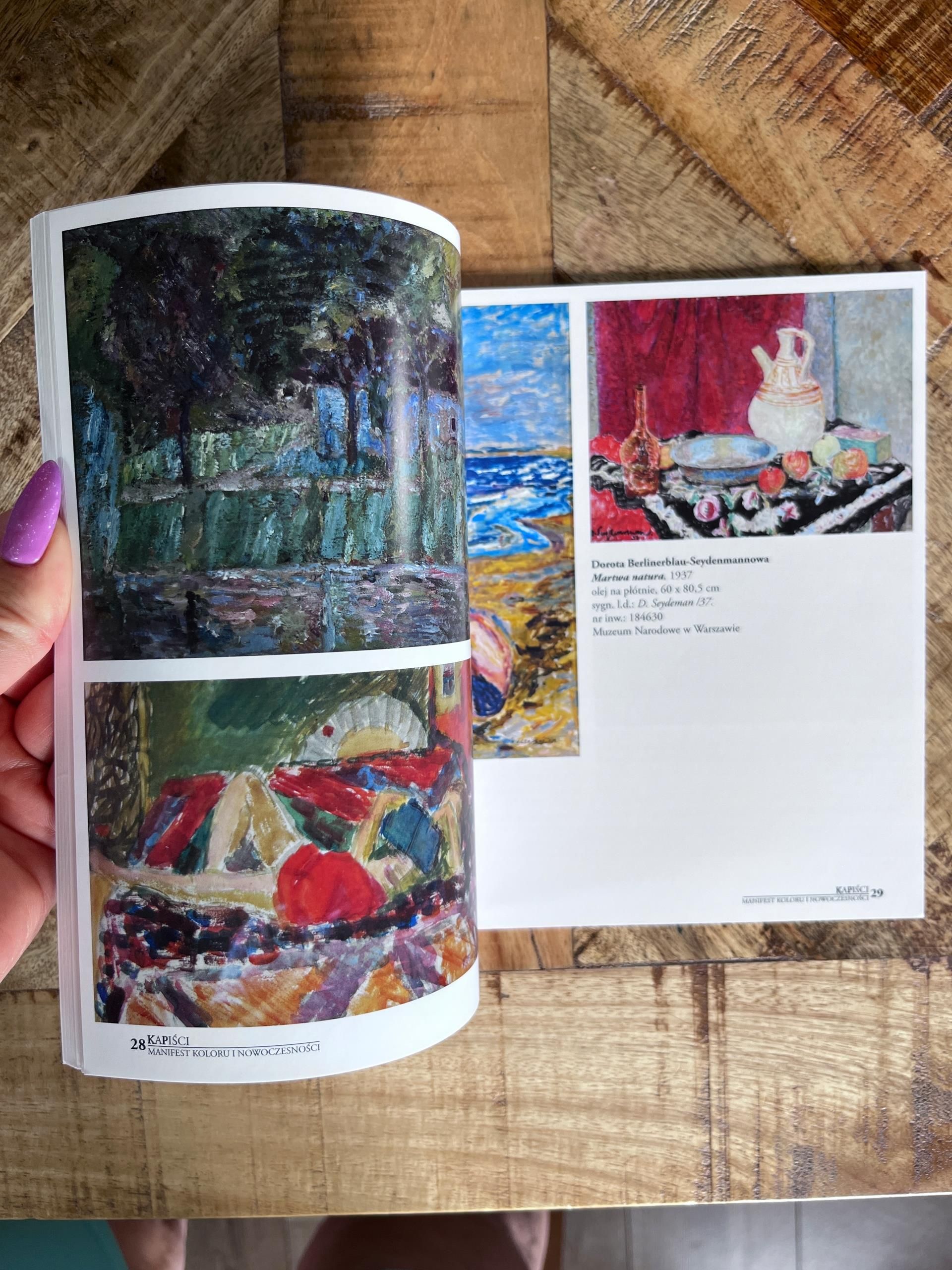 Kapiści manifest koloru i nowoczesności Katalog wystawy malarstwo ...