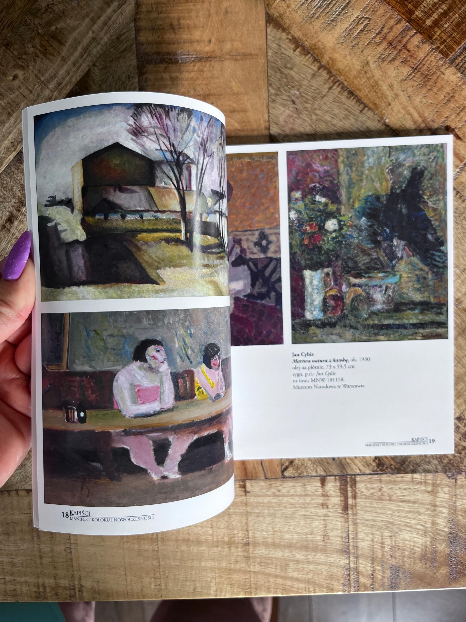 Kapiści manifest koloru i nowoczesności Katalog wystawy malarstwo ...