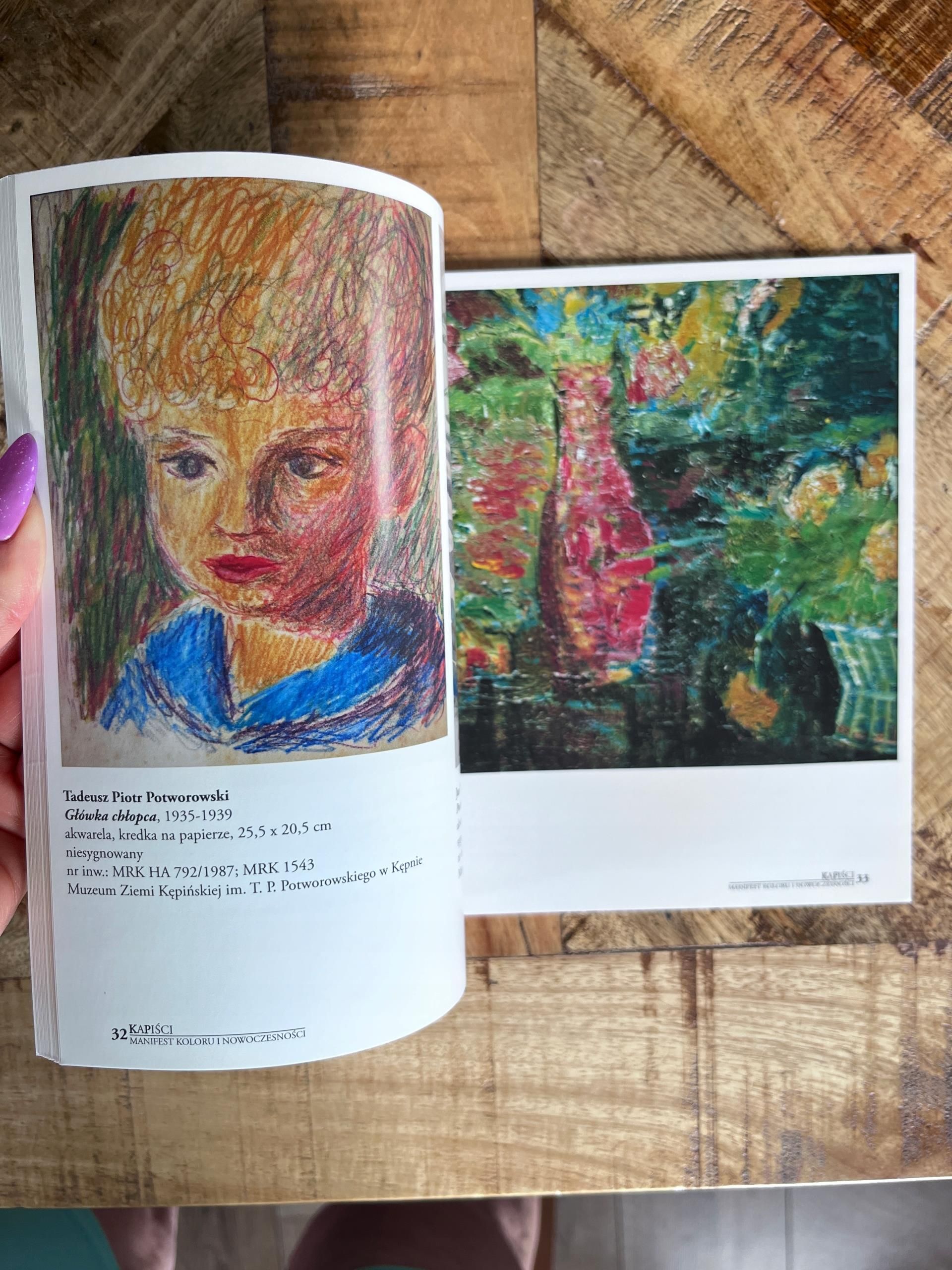 Kapiści manifest koloru i nowoczesności Katalog wystawy malarstwo ...