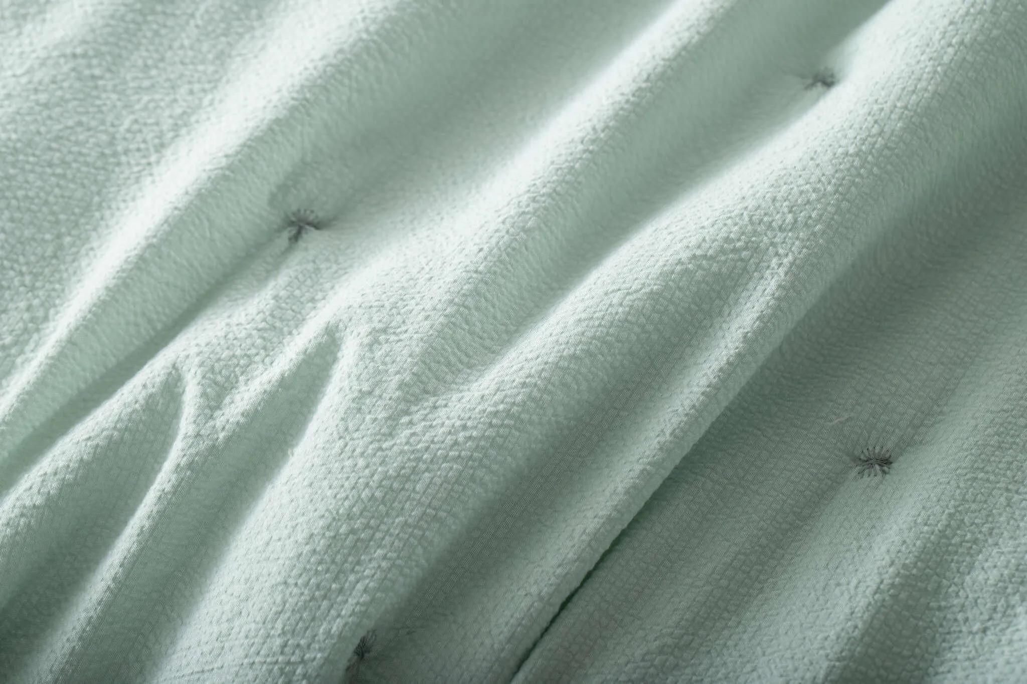 Spod Igły I Nitki Szałwiowa Poszewka Do Narzuty 45X45 Fakturowana ...