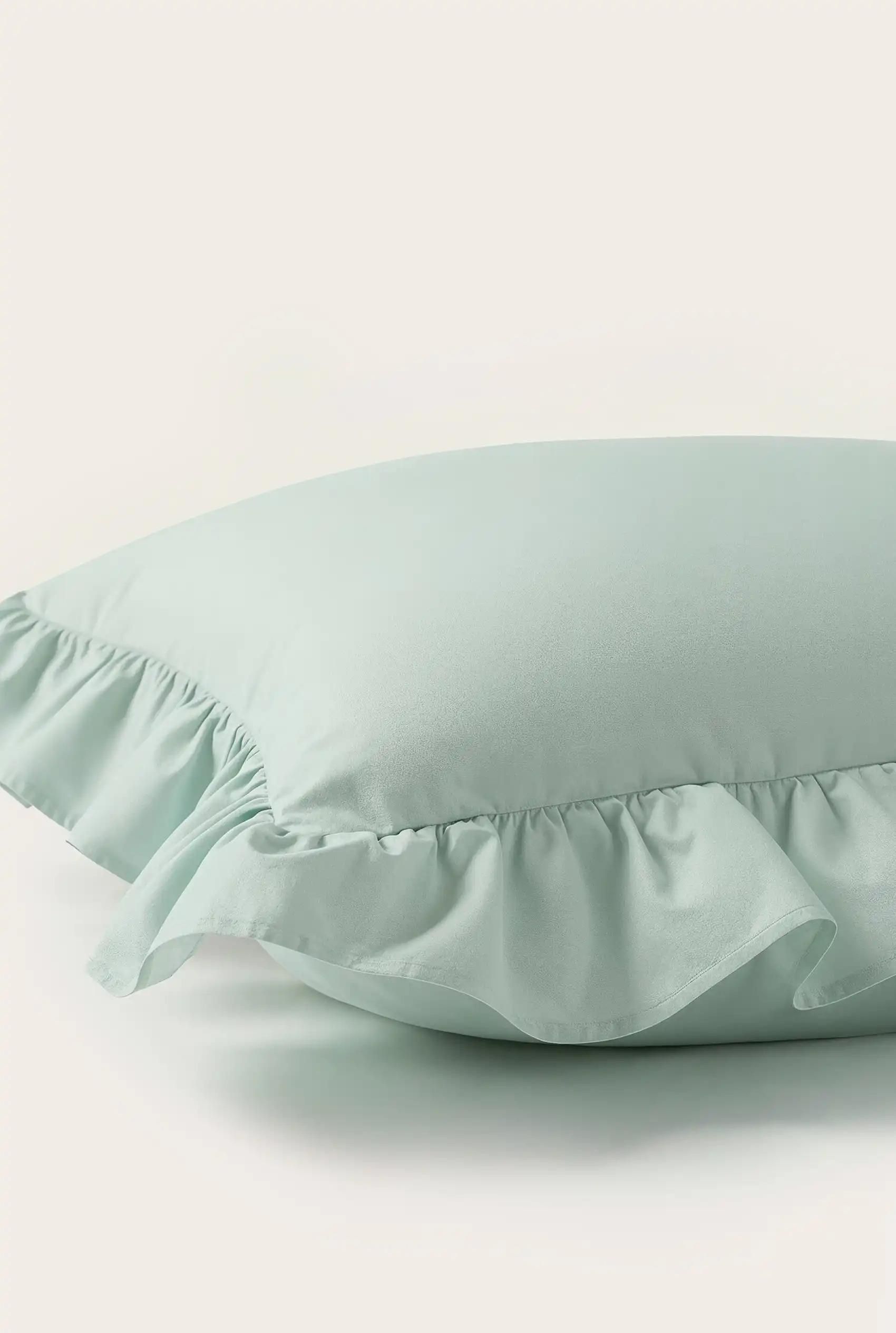 Spod Igły I Nitki Szałwiowa Poszewka Z Satyny Bawełnianej Do Pościeli ...