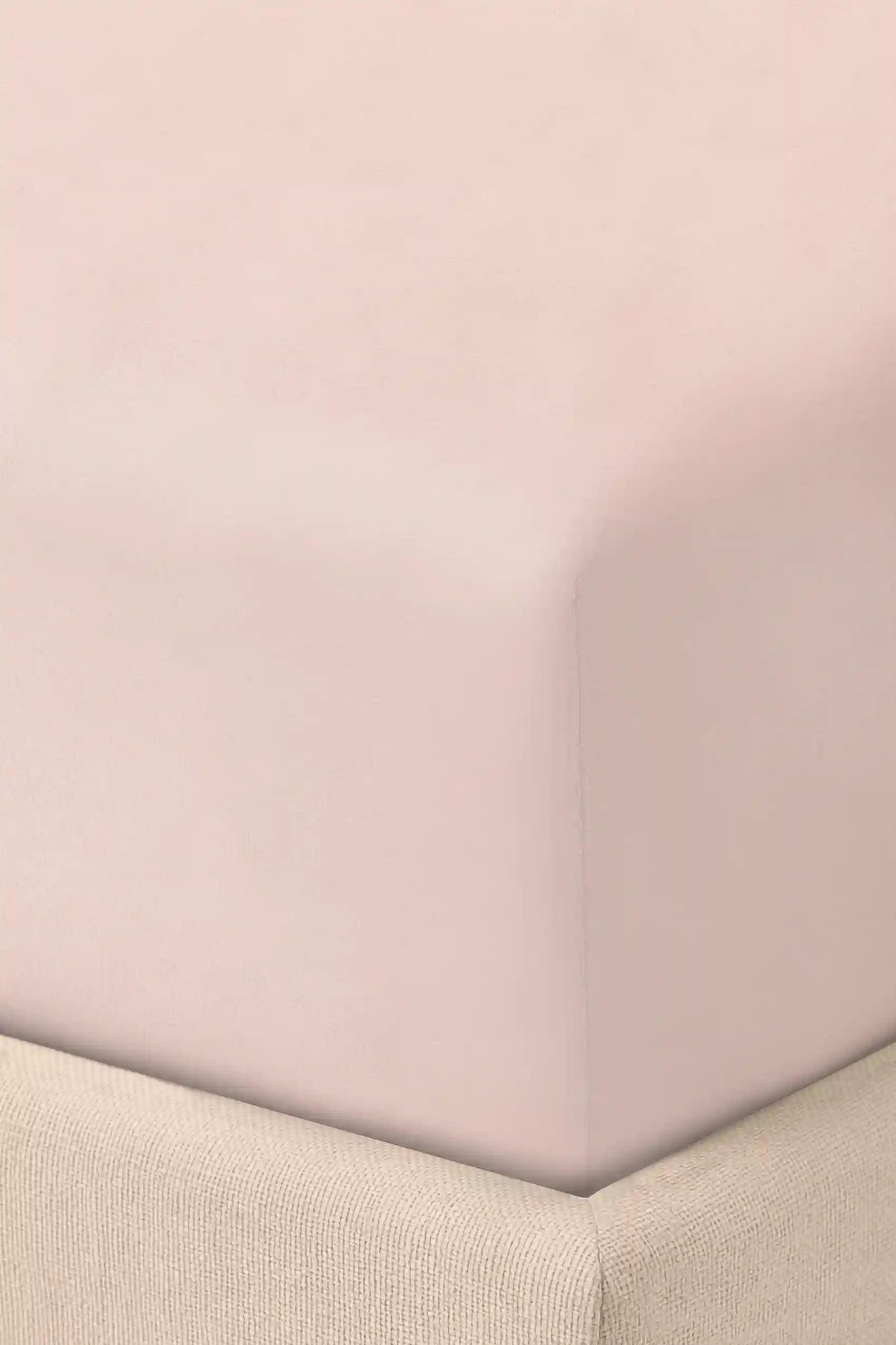 Spod Igły I Nitki Pudrowe Prześcieradło Jersey Z Gumką 200X200 + 30Cm ...