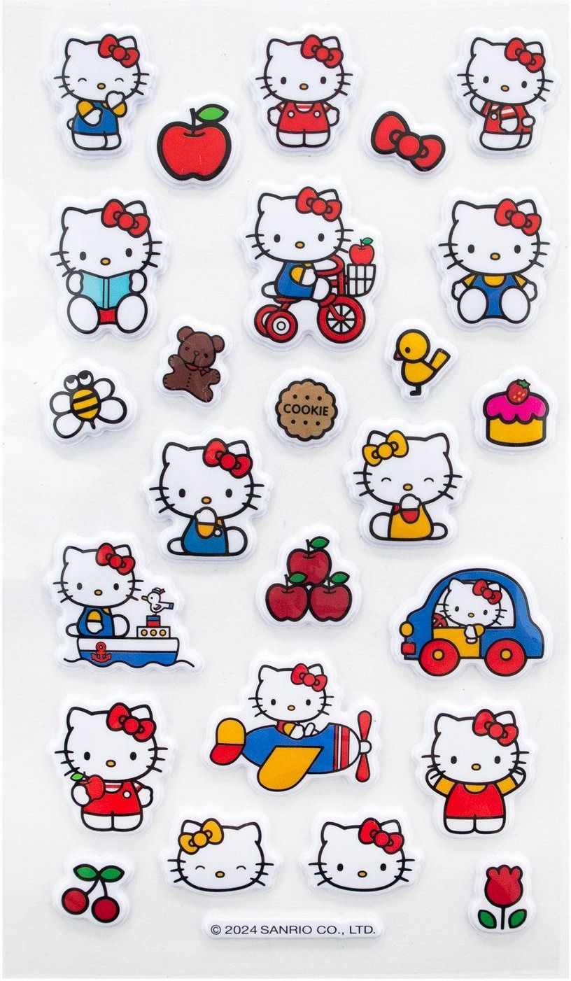 Pyramid International Naklejki Hello Kitty i Mimmy 19,5x9,5 cm ...