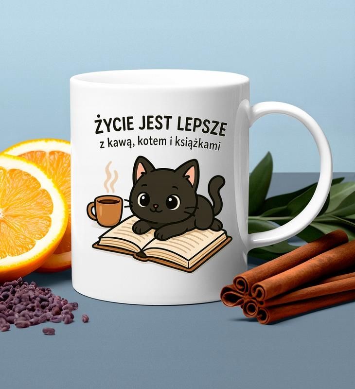 Zestaw Kubek Torba kot kotek książka book 2 Pomysł - Ceny i opinie ...