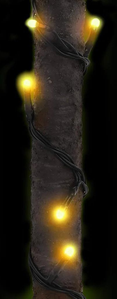 Domek porcelanowy LED Gravora Palma 136 diod ciepły biały 220 cm ...