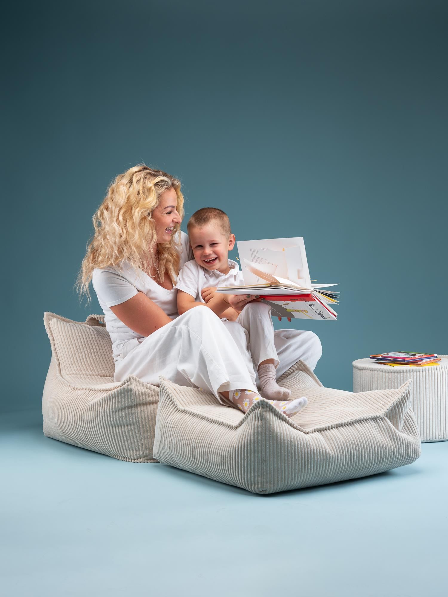 Wigiwama Pufa Dziecięca Square Ottoman Marshmallow (W597157) - Opinie i ...