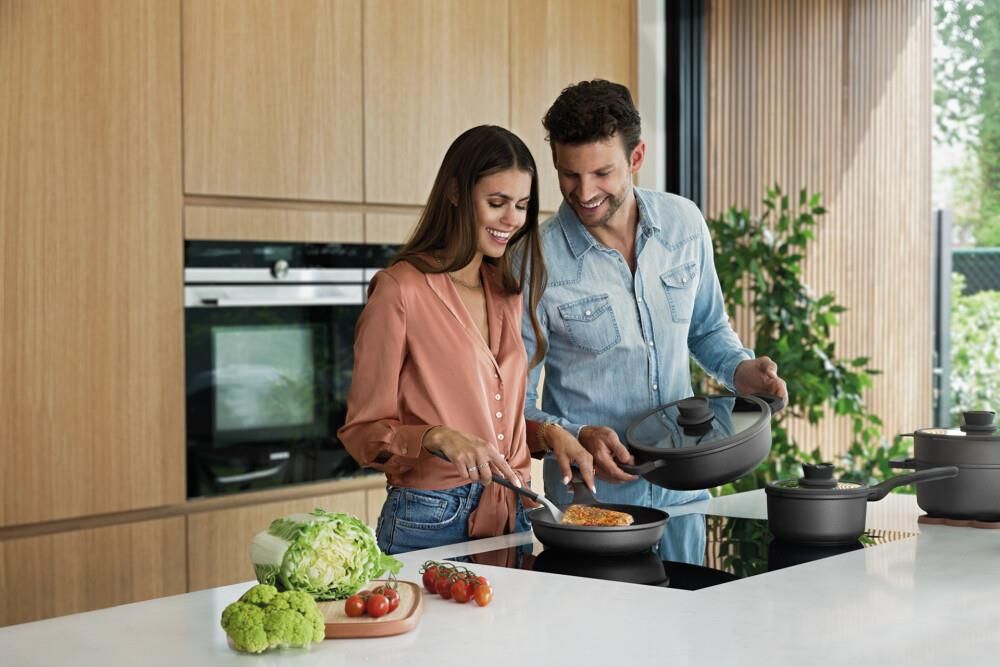 Berghoff Patelnia Sauté Pan Non-Stick Z Dwoma Uchwytami 28 Cm Stone+ ...