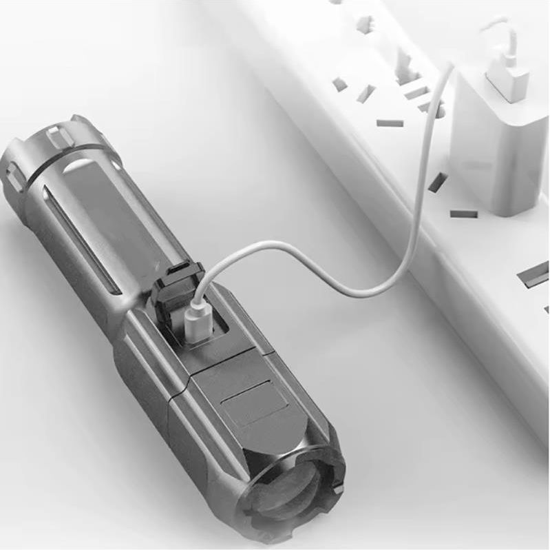 Latarka Latarka Usb Taktyczna TSG-398 LED Cree Zoom Mocna Dioda - Ceny ...