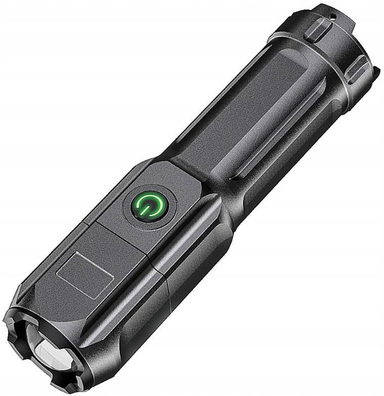 Latarka Latarka Usb Taktyczna TSG-398 LED Cree Zoom Mocna Dioda - Ceny ...