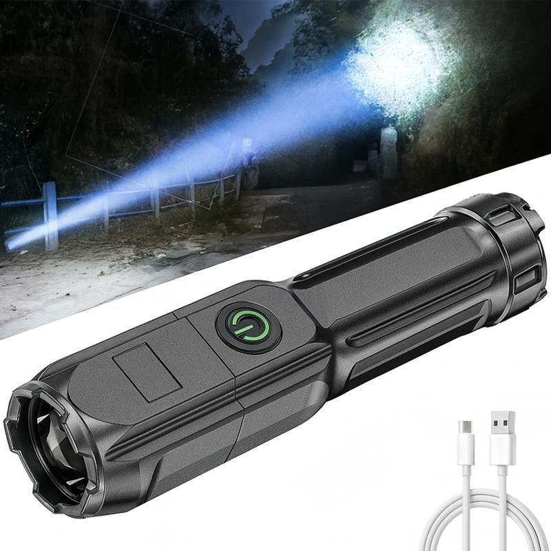 Latarka Latarka Usb Taktyczna TSG-398 LED Cree Zoom Mocna Dioda - Ceny ...