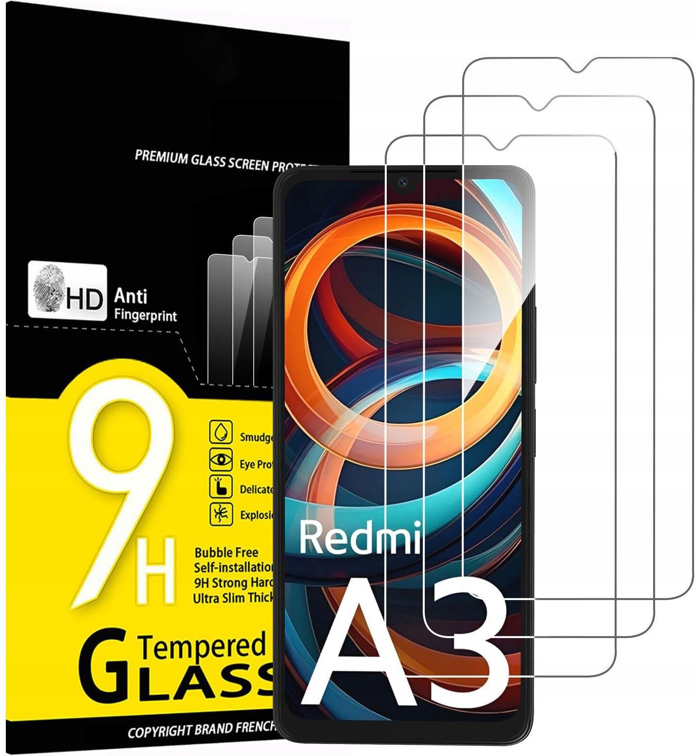 Myls 3X Szkło Hartowane Do Xiaomi Redmi A3 Oleofobowe - Opinie i ceny ...