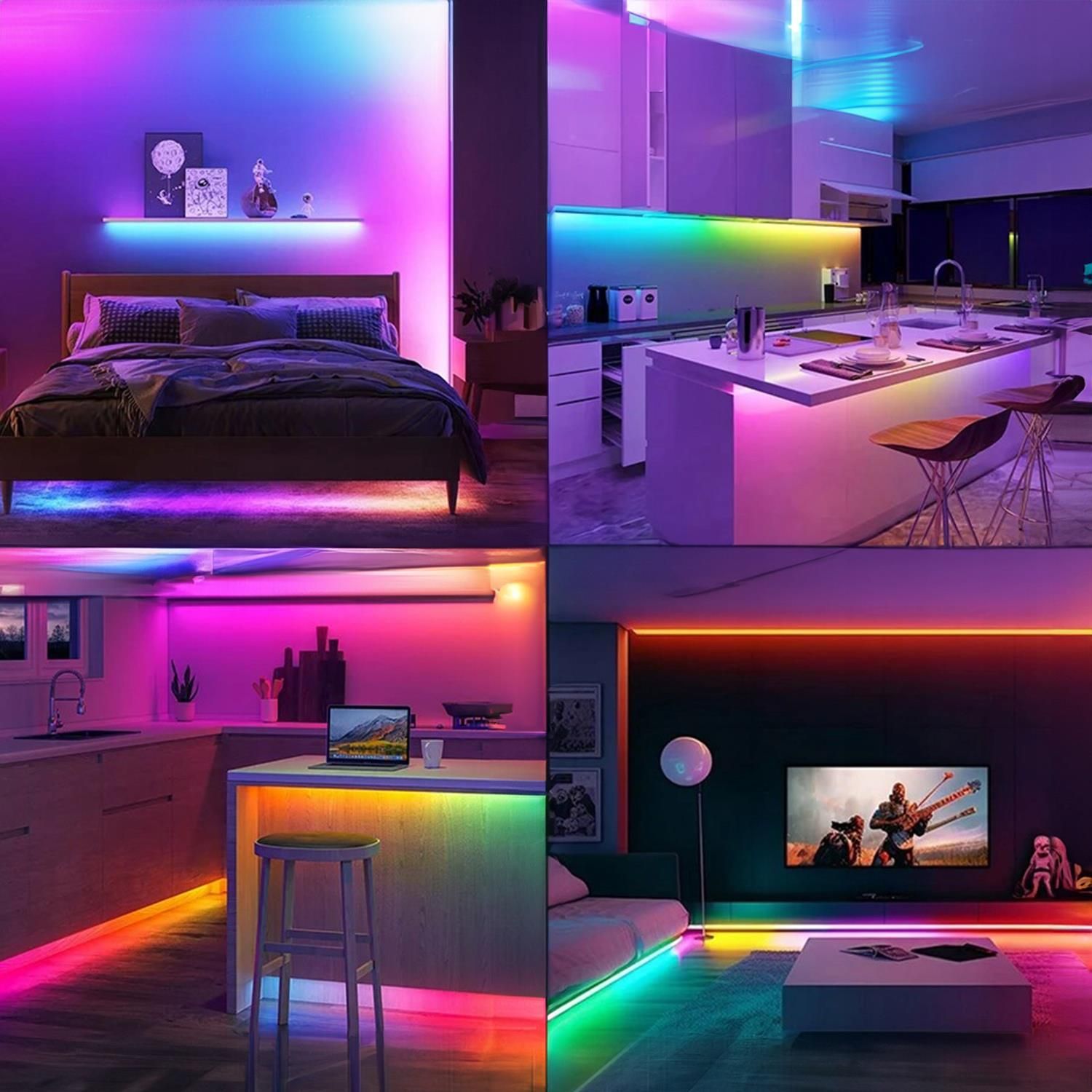 Gledopto Sterownik LED RGB IC WiFi WLED Home Assistant WS281x Pixel ...