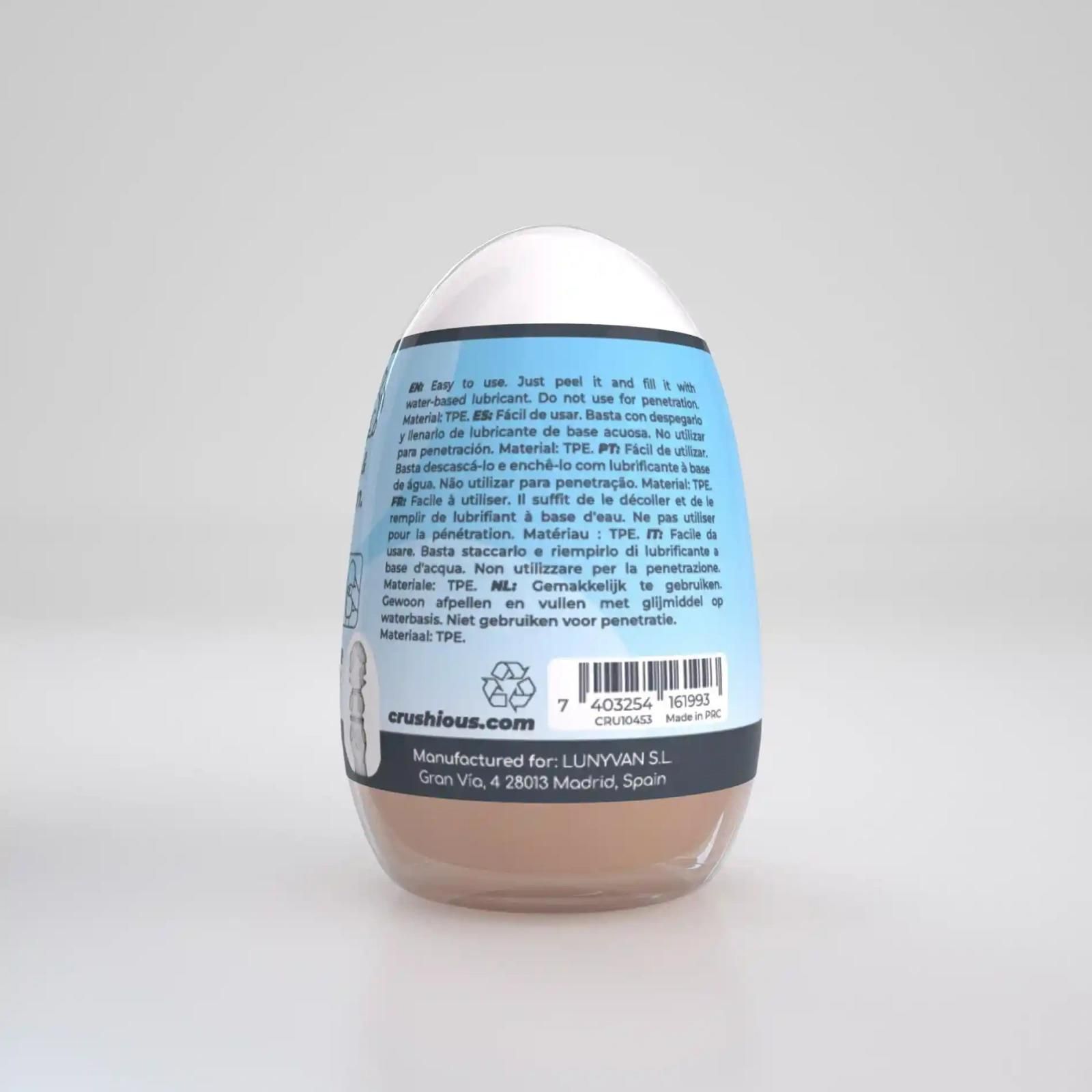 Crushious Ezy Egg The Lover Masturbator Egg - Ceneo.pl