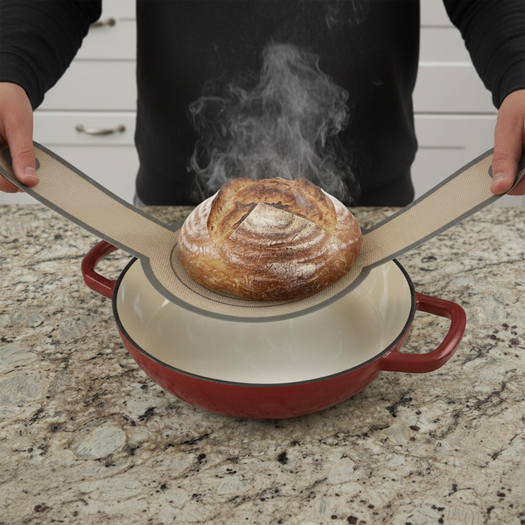 Mahlzeit Zestaw Emaliowanych Żeliwnych Foremek Do Chleba Mahlzeit 6,4 ...