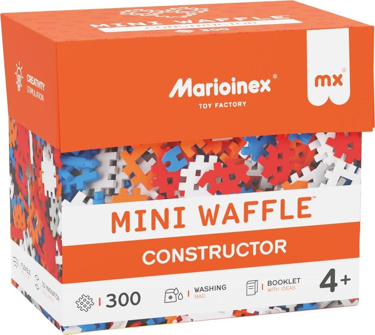 Marioinex Klocki Mini Waffle Konstruktor 300 Elementów - ceny i opinie ...