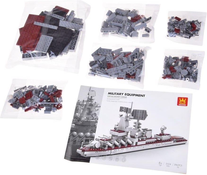 Jokomisiada Klocki Techniczne Statek Okręt Wojskowy Krążownik Varyag ...