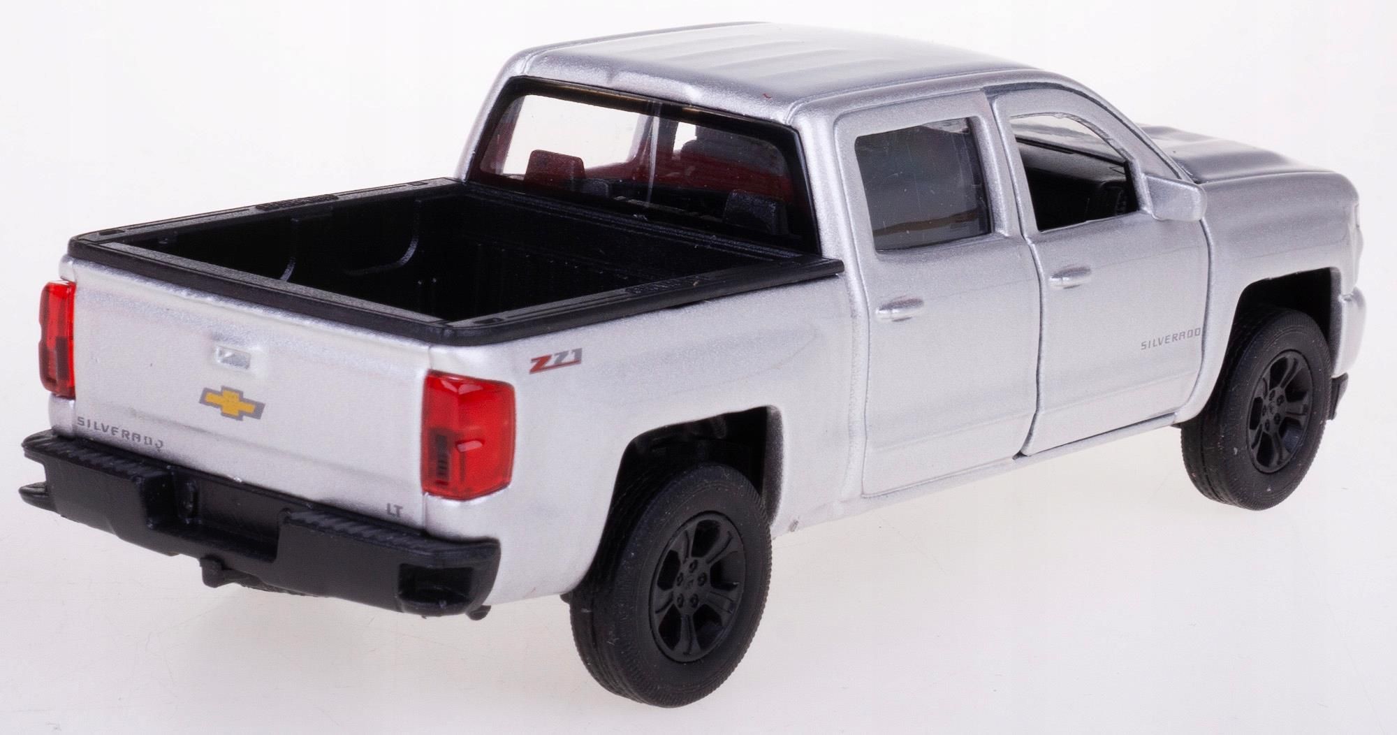 Welly 2017 Chevrolet Silverado Model Metal 1:34/39 Srebrny 1697 - Ceny ...
