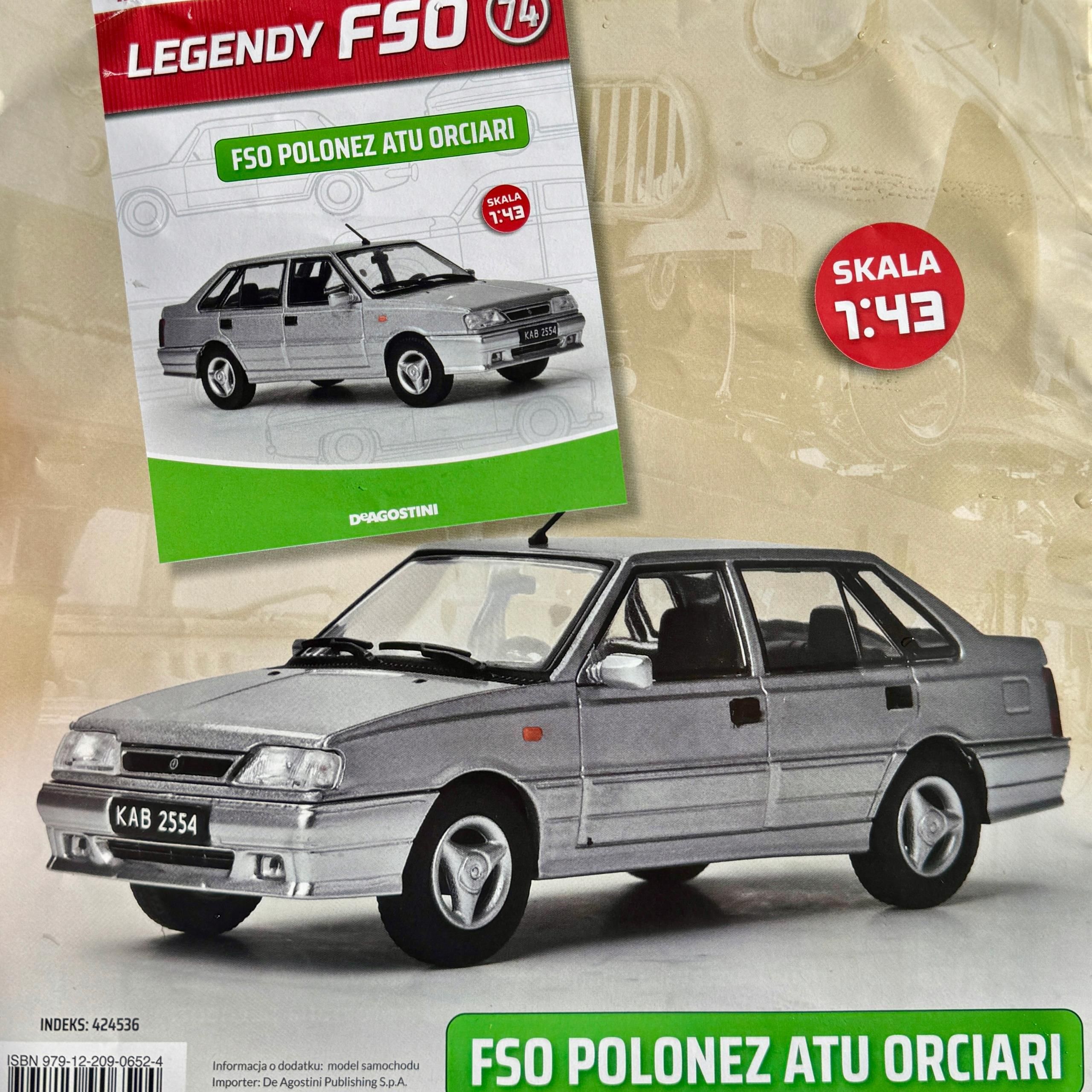 De Agostini Legendy Fso 74 Polonez Atu Orciari - Ceny i opinie - Ceneo.pl