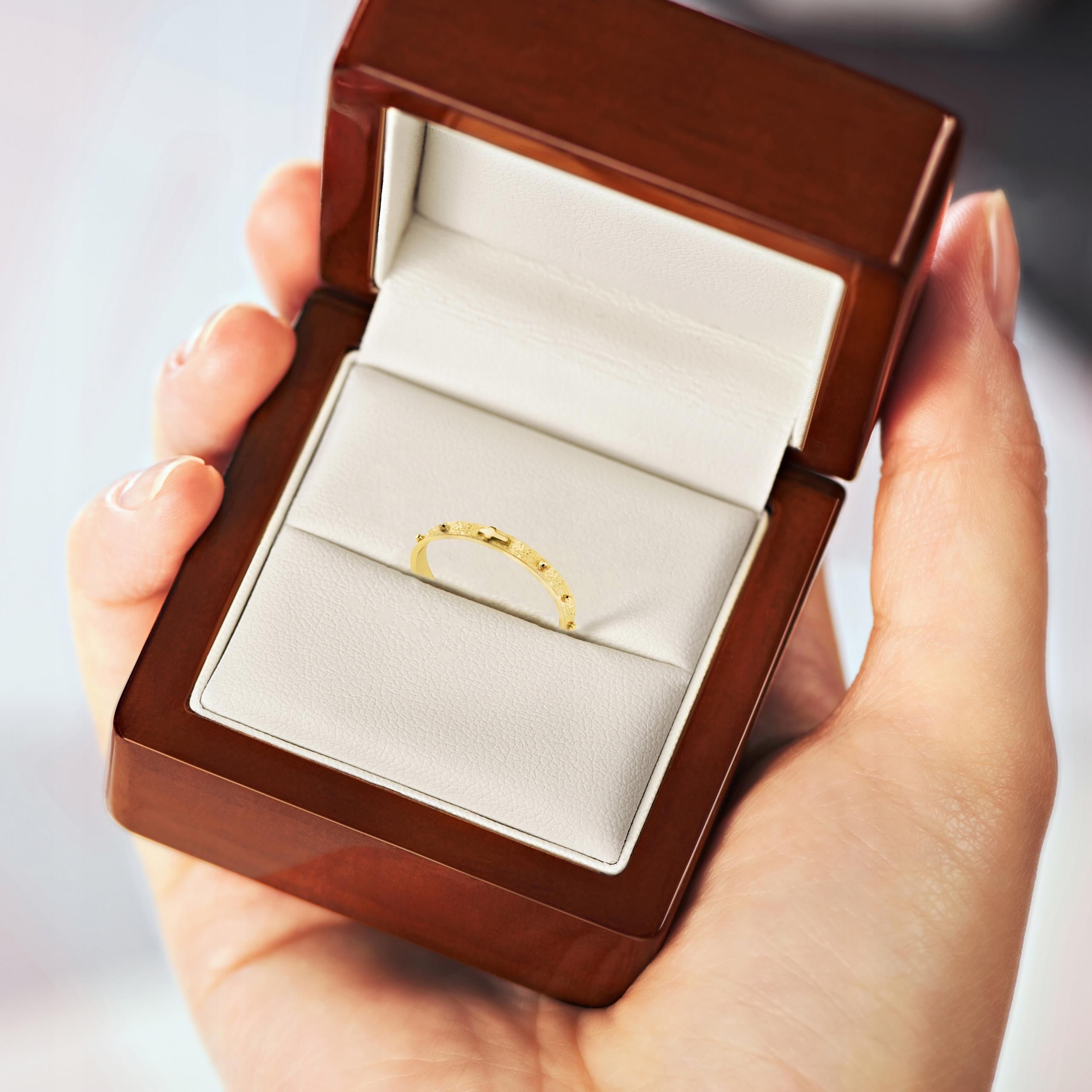 Luna Złoty Pierścionek Różaniec 1671-3 333 8K r23 - Ceny i opinie ...