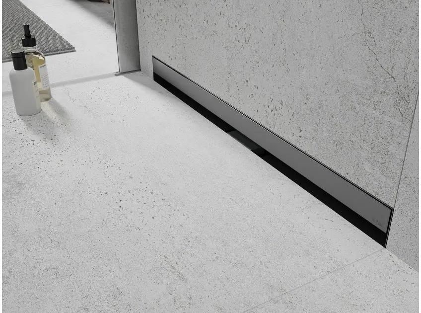 Zestaw odpływowy Mexen Flat Wall Odpływ Liniowy Ścienny 120cm Gun Gray ...