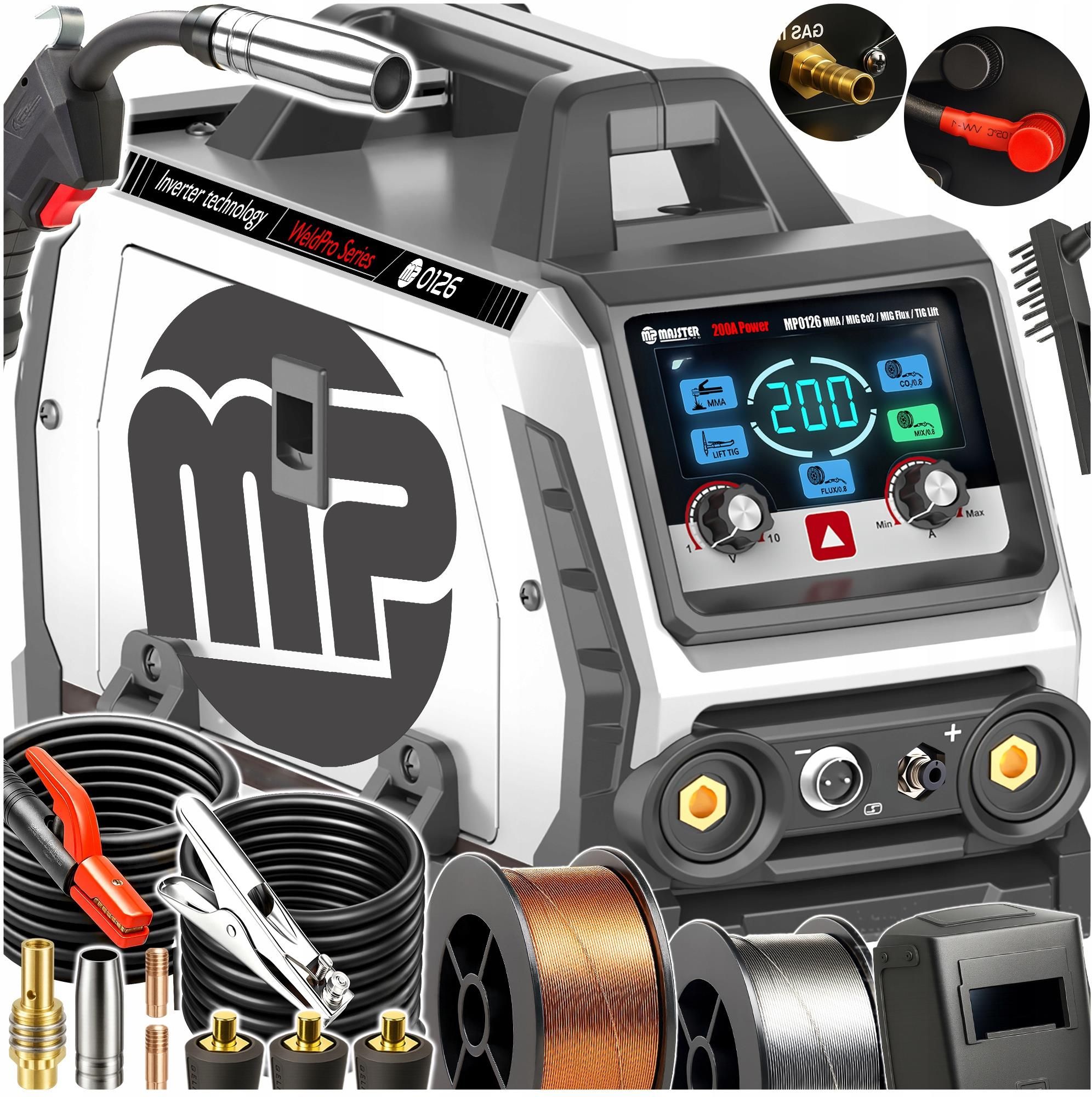 Spawarka Majster Pro 200 MP0126 - Opinie i ceny na Ceneo.pl