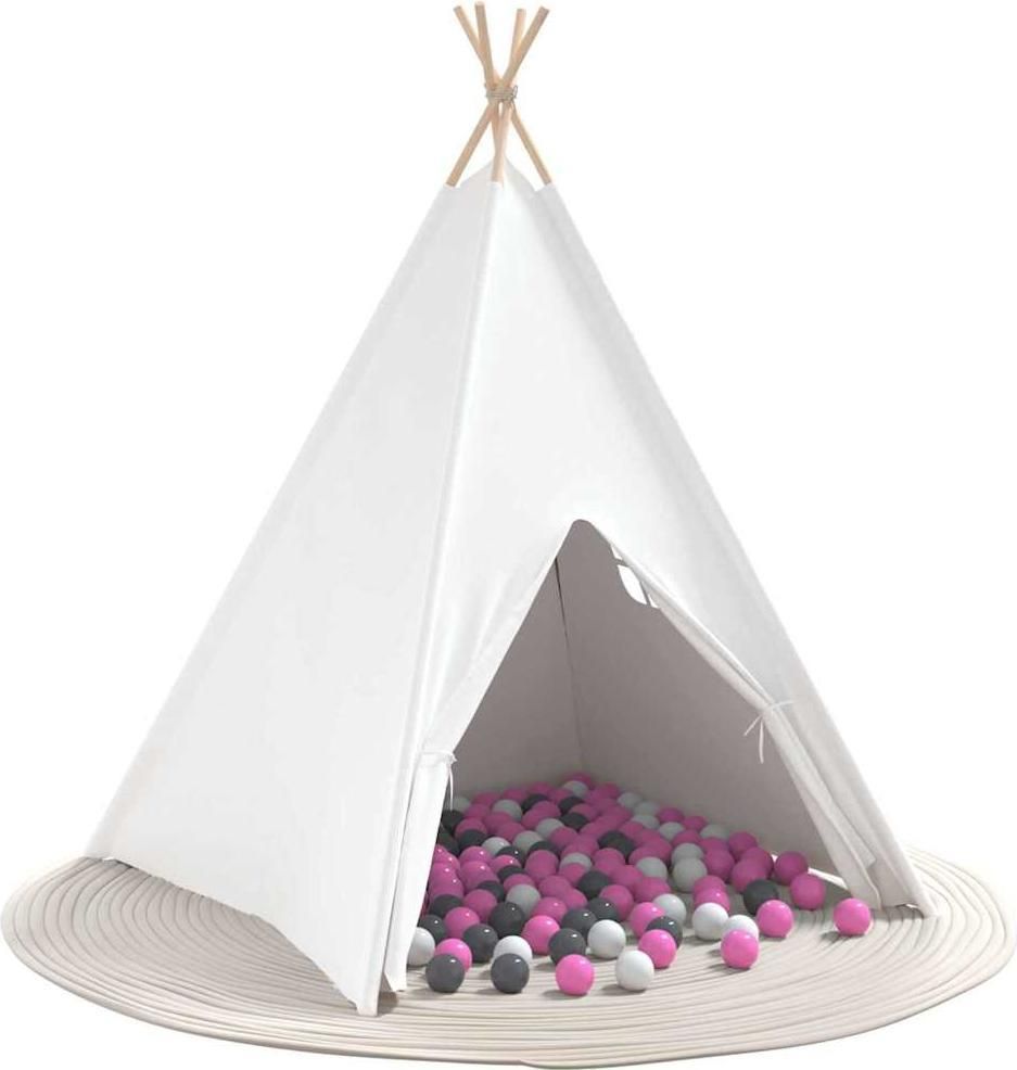 Dkd Home Decor Namiot Tipi Biały 120X150Cm Tkanina I Plastik - Ceny i ...